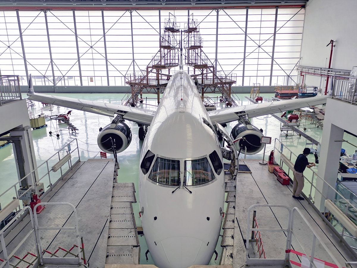 ExecuJet Haite Completes the Largest Business Jet Inspection Performed ...